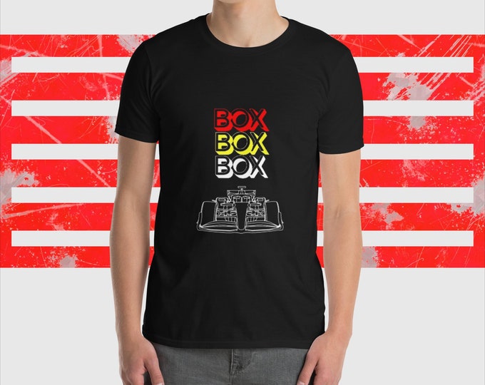 Formula 1 Shirt, Box Box Box F1 Shirt, Racing Shirt, Formula One Shirt ...