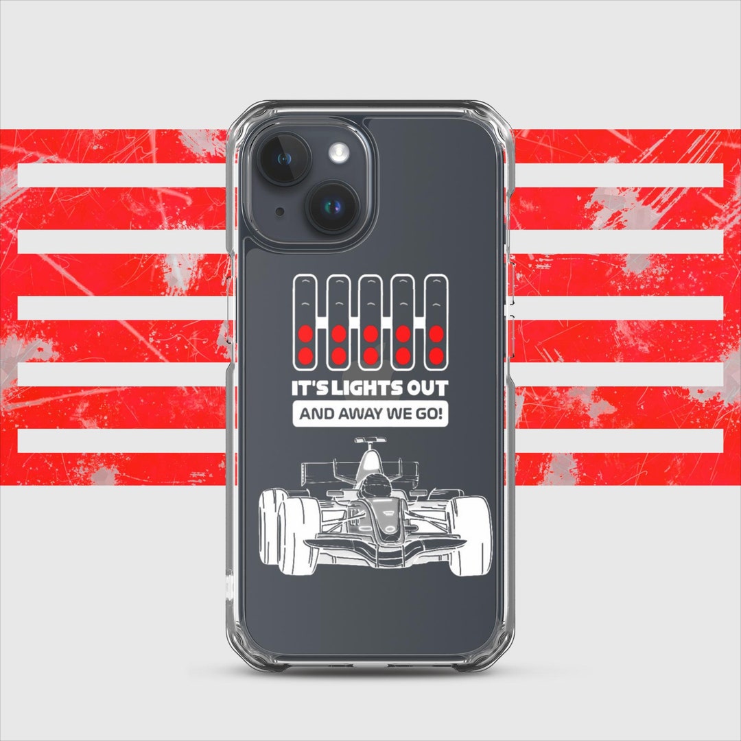 F1 Clear iPhone 15 Case, Formula 1 Phone Case, iPhone 15 Formula 1 Case ...