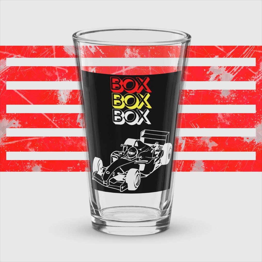 F1 Beer Glass, Pint Glass Formula 1, F1 Pint Glass, Pint Glass Formula ...