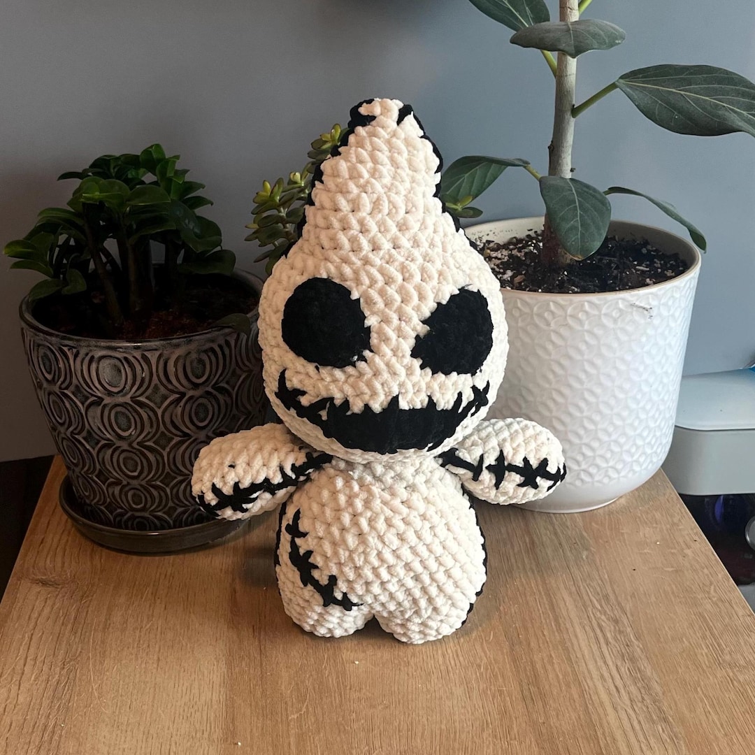 Crochet Oogie Boogie Doll - Etsy