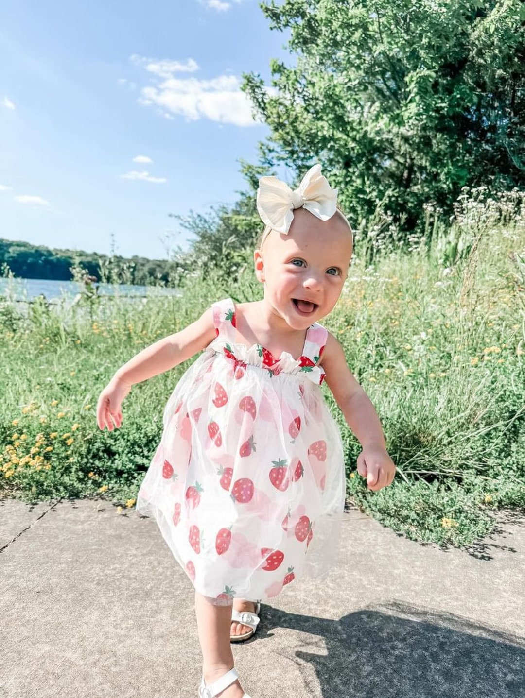 Berry First Birthday Dress Outfit, One Strawberry 1st Birthday Baby ...