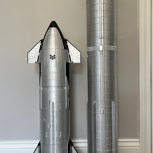 Spacex Starship Model - Etsy
