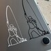 Fly Fishing Sticker - Etsy