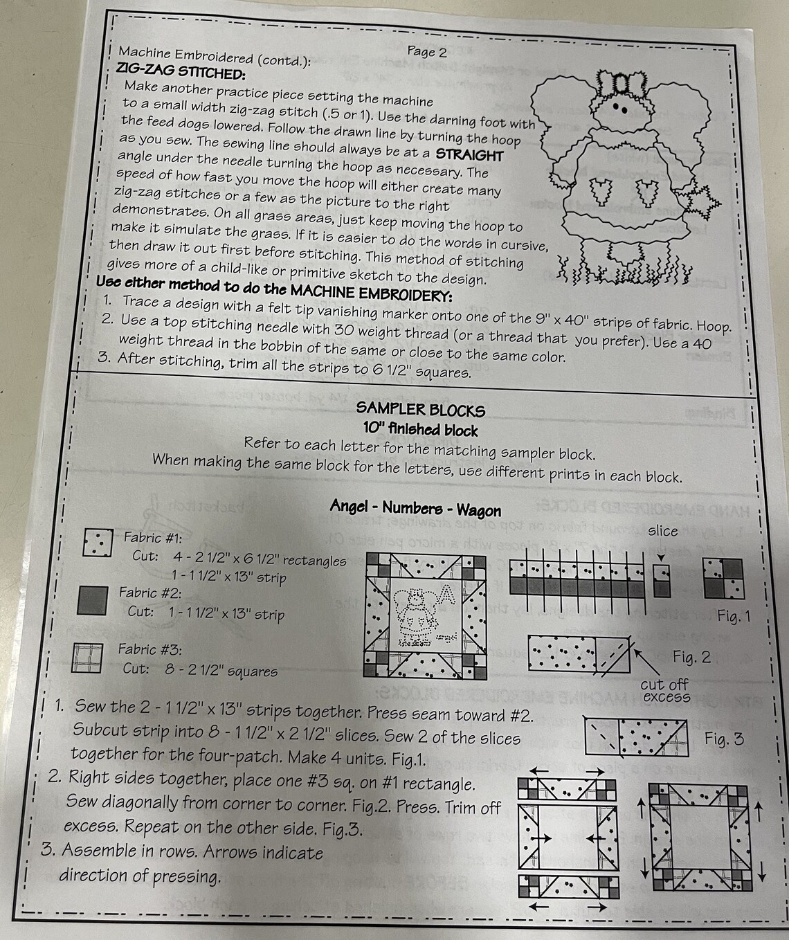 Vintage Redwork ABC Alphabet Sampler Quilt Pattern the Stitch ...