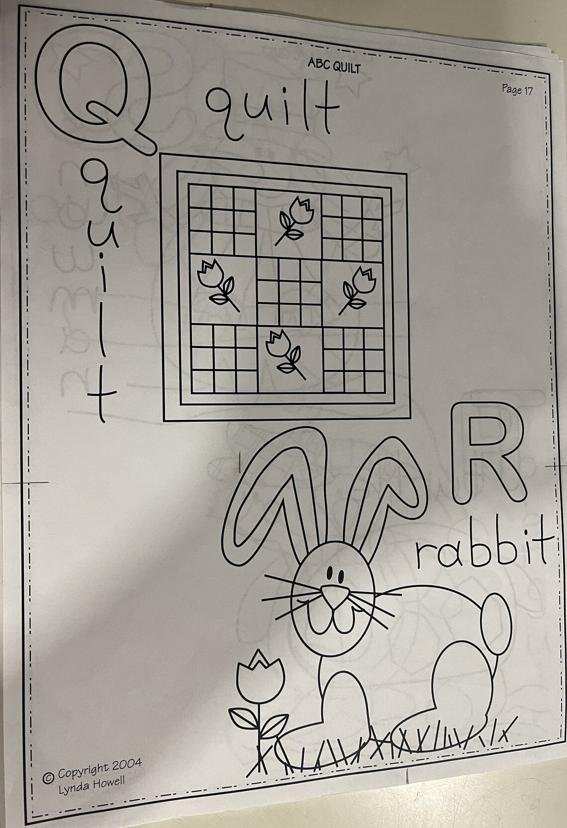 Vintage Redwork ABC Alphabet Sampler Quilt Pattern the Stitch ...