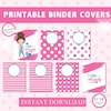 PRINTABLE BINDER COVERS Print at Home Cover for Binder Nursing Students ...