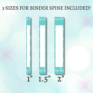 PRINTABLE BINDER COVERS Print at Home Cover for Binder Nursing Students ...