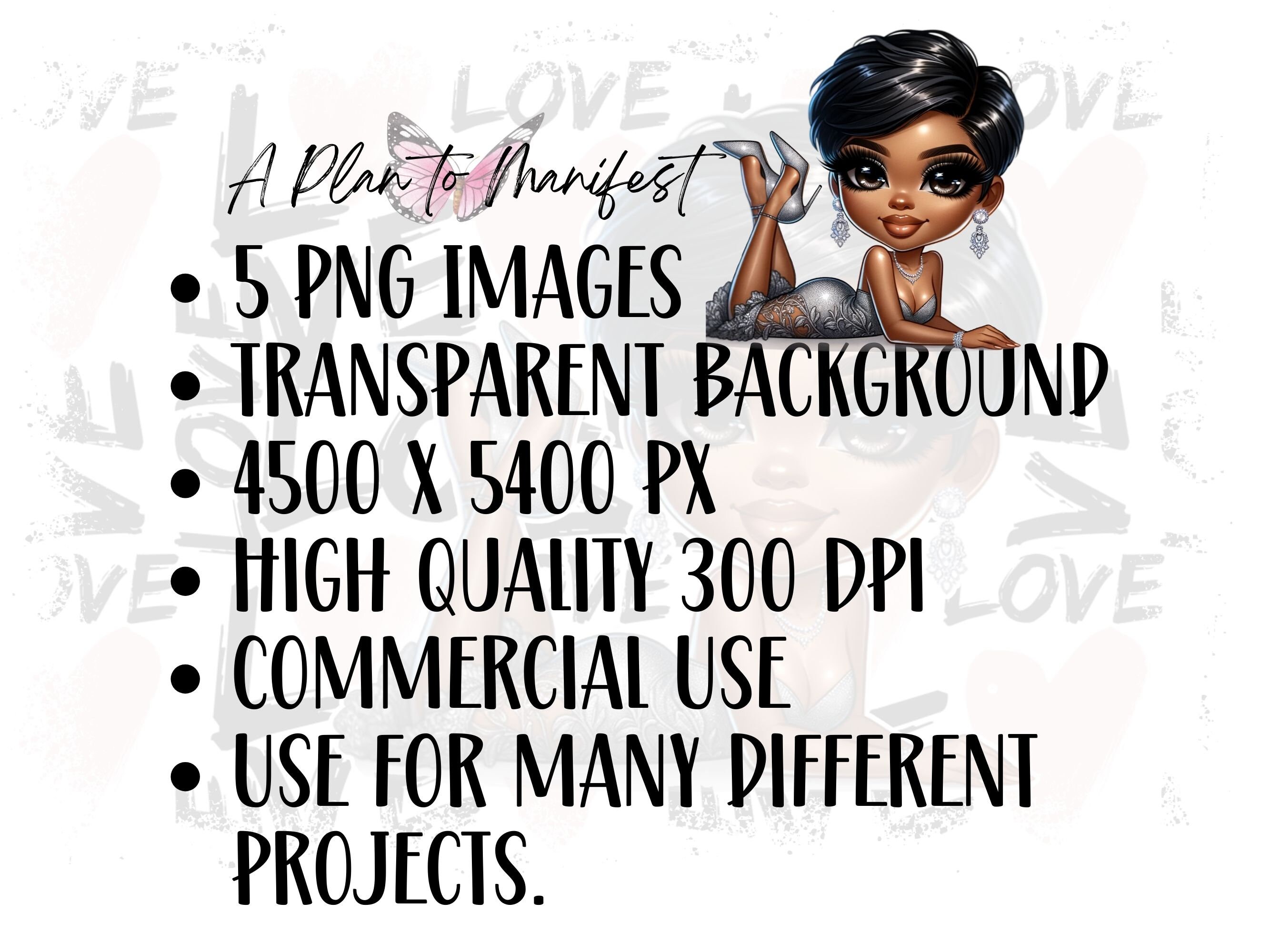 Chibi Glamour Chibi Valentine PNG Bundle Chibi PNG for Shirts Chibi ...
