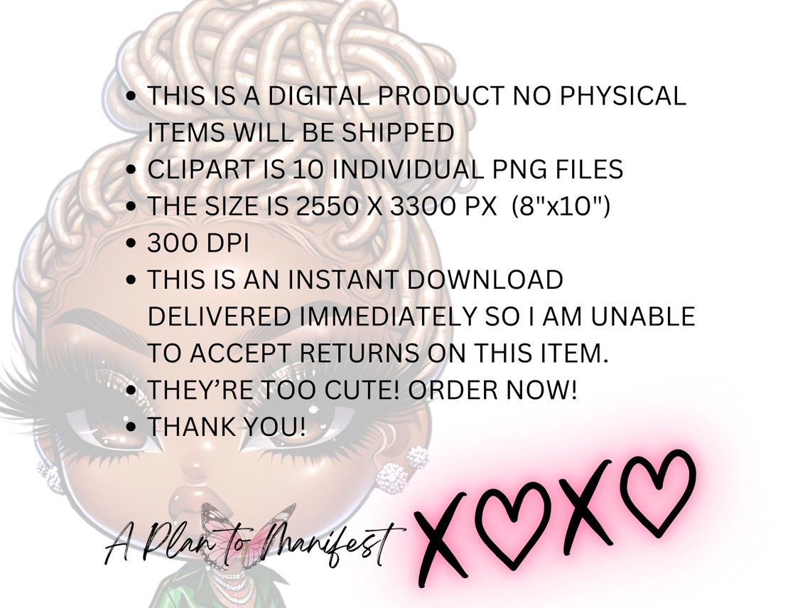 Locd Clipart African American Chibi Doll Dreadlock Chibi PNG Afro Chibi ...