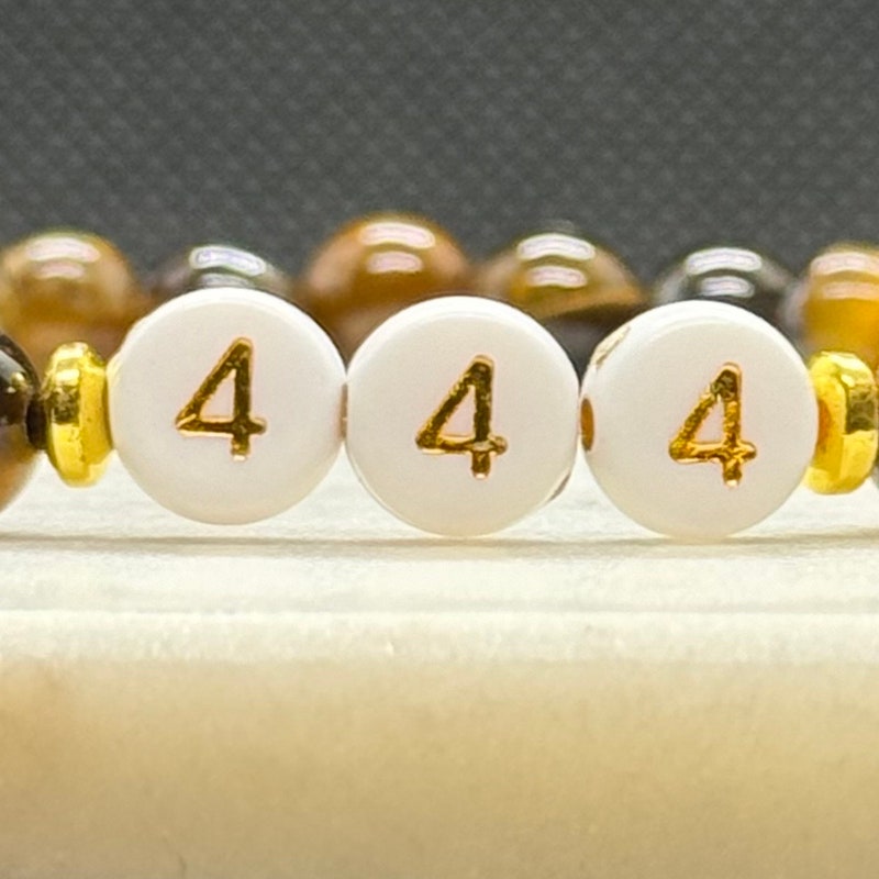 Angel Number Bracelet - Etsy