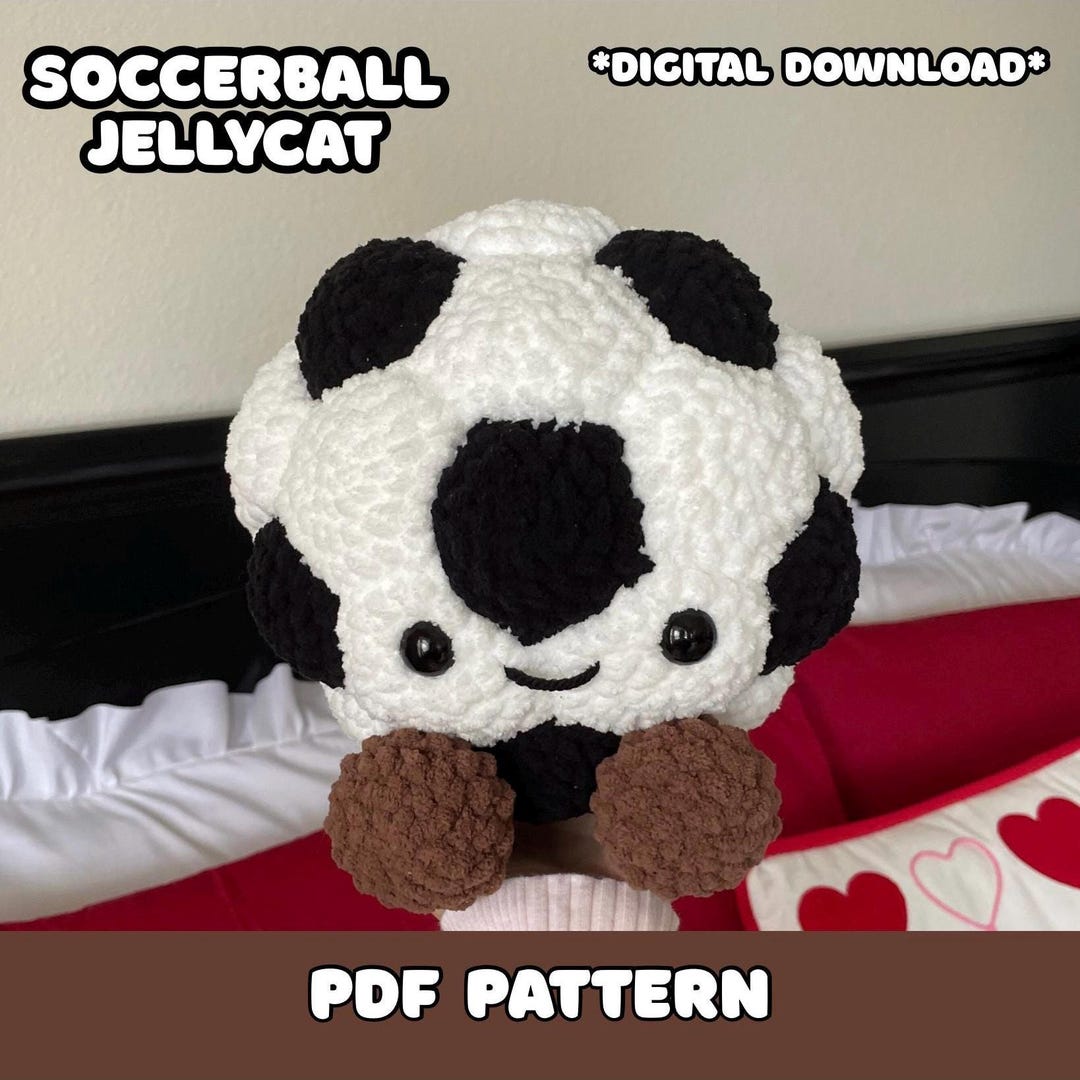 Soccerball PATTERN - Etsy