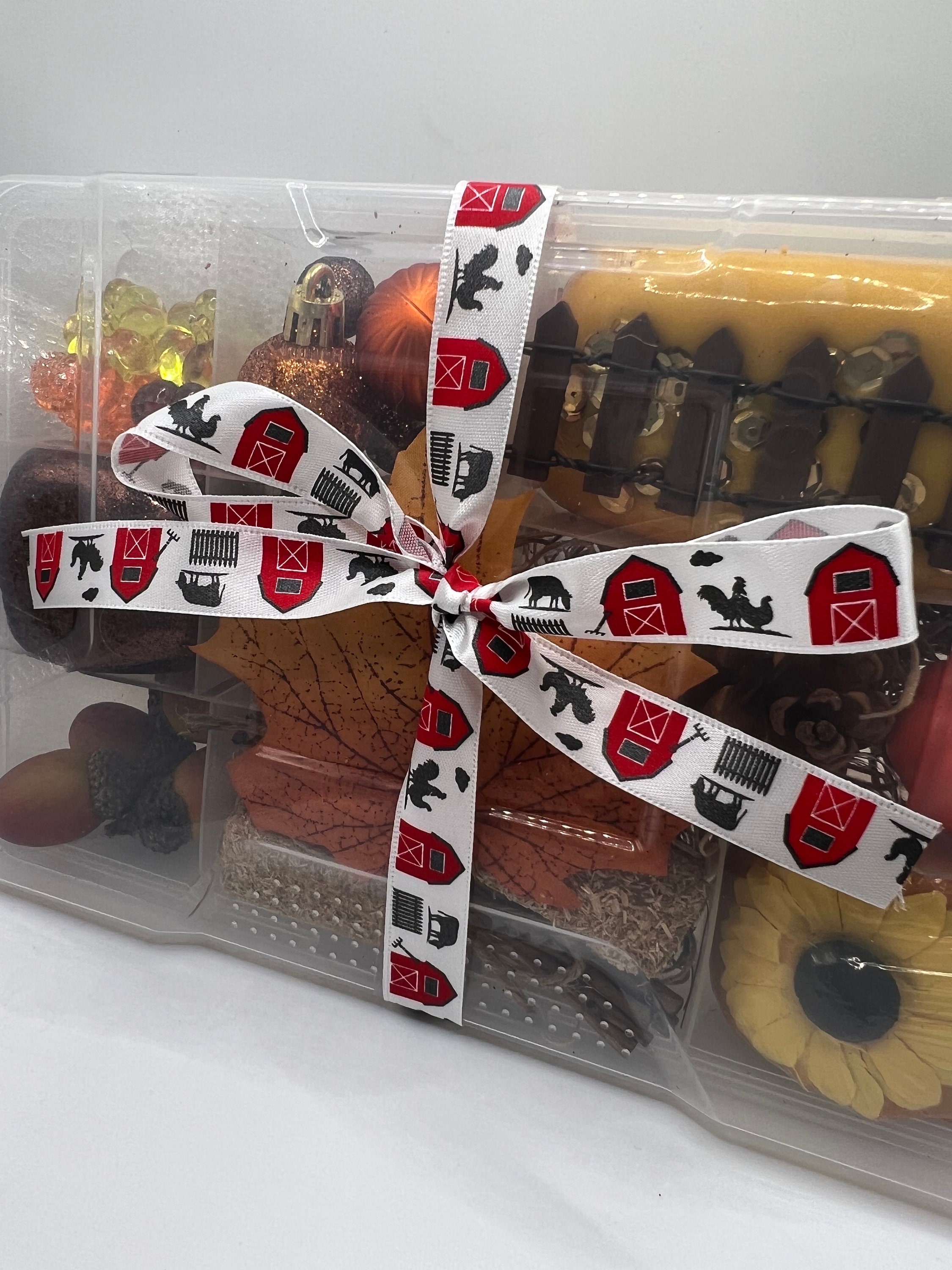 Fall Playdough Sensory Kit, Harvest Playdough Kit, Thanksgiving ...