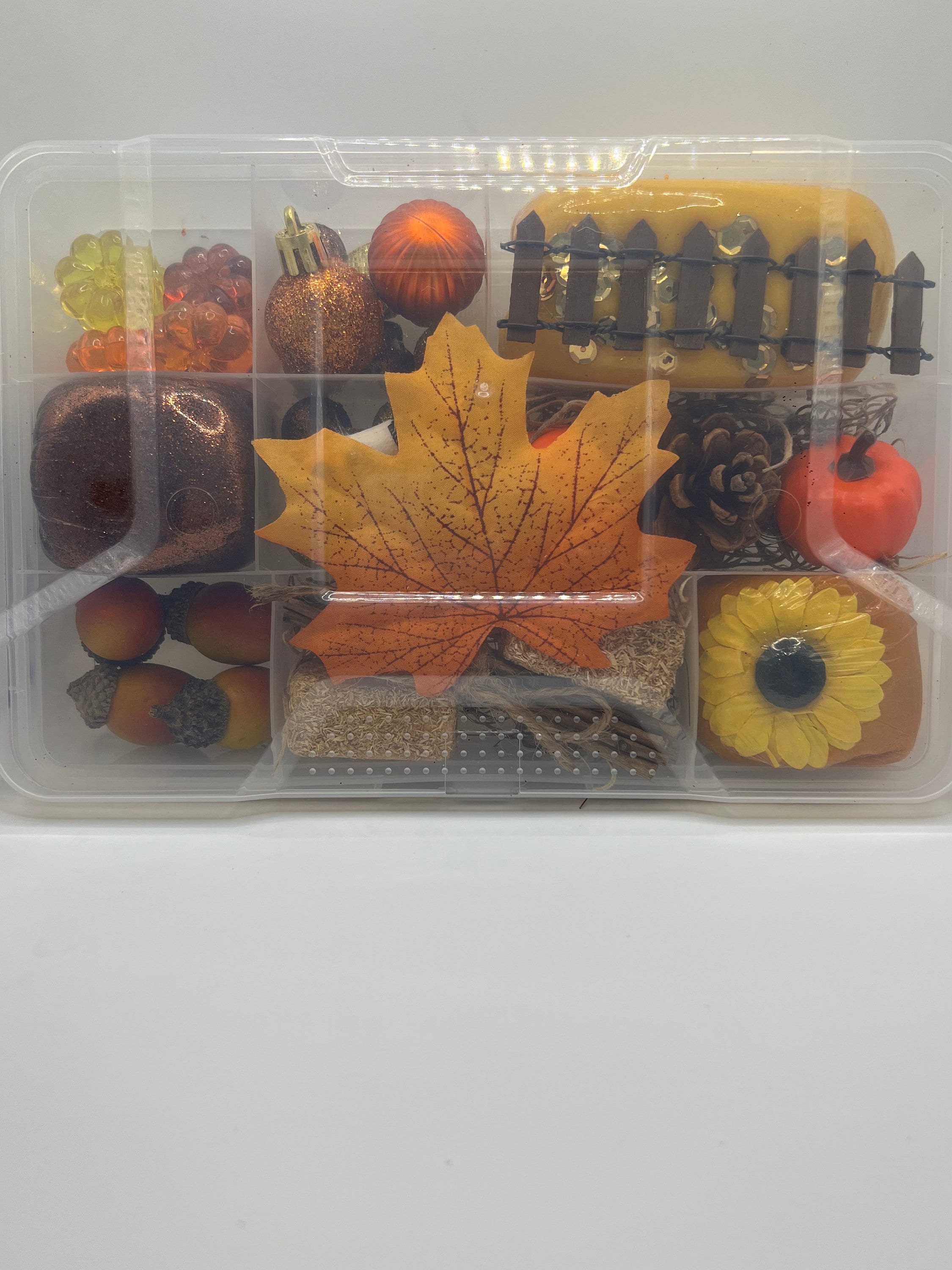 Fall Playdough Sensory Kit, Harvest Playdough Kit, Thanksgiving ...