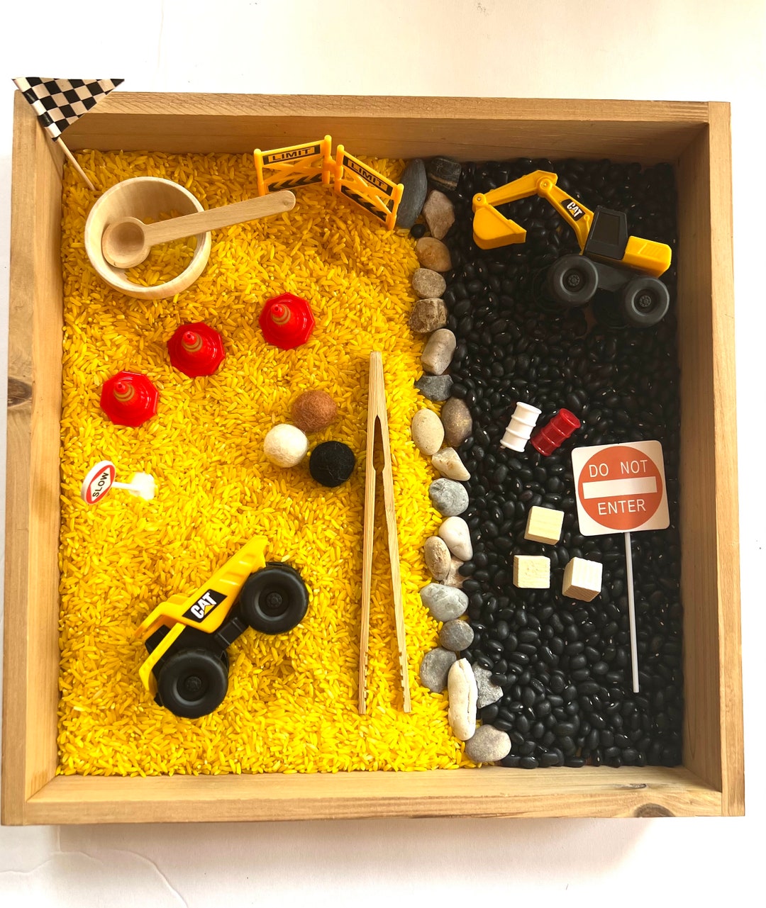 Construction Zone Sensory Kit - Etsy