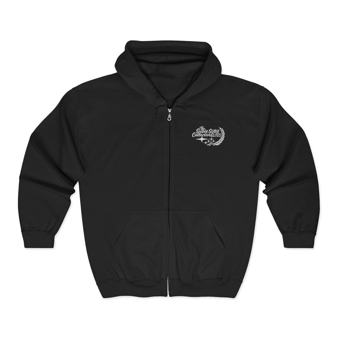 Subie Elites X the Subie Collective Full Zip Hoodie - Etsy