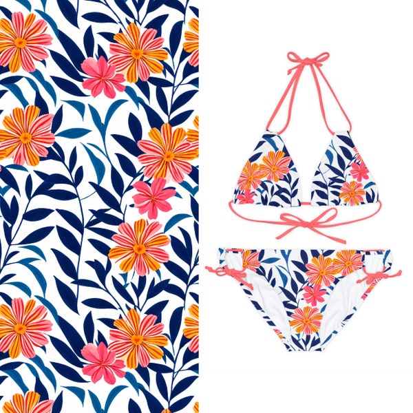 Floral Bikini - Etsy