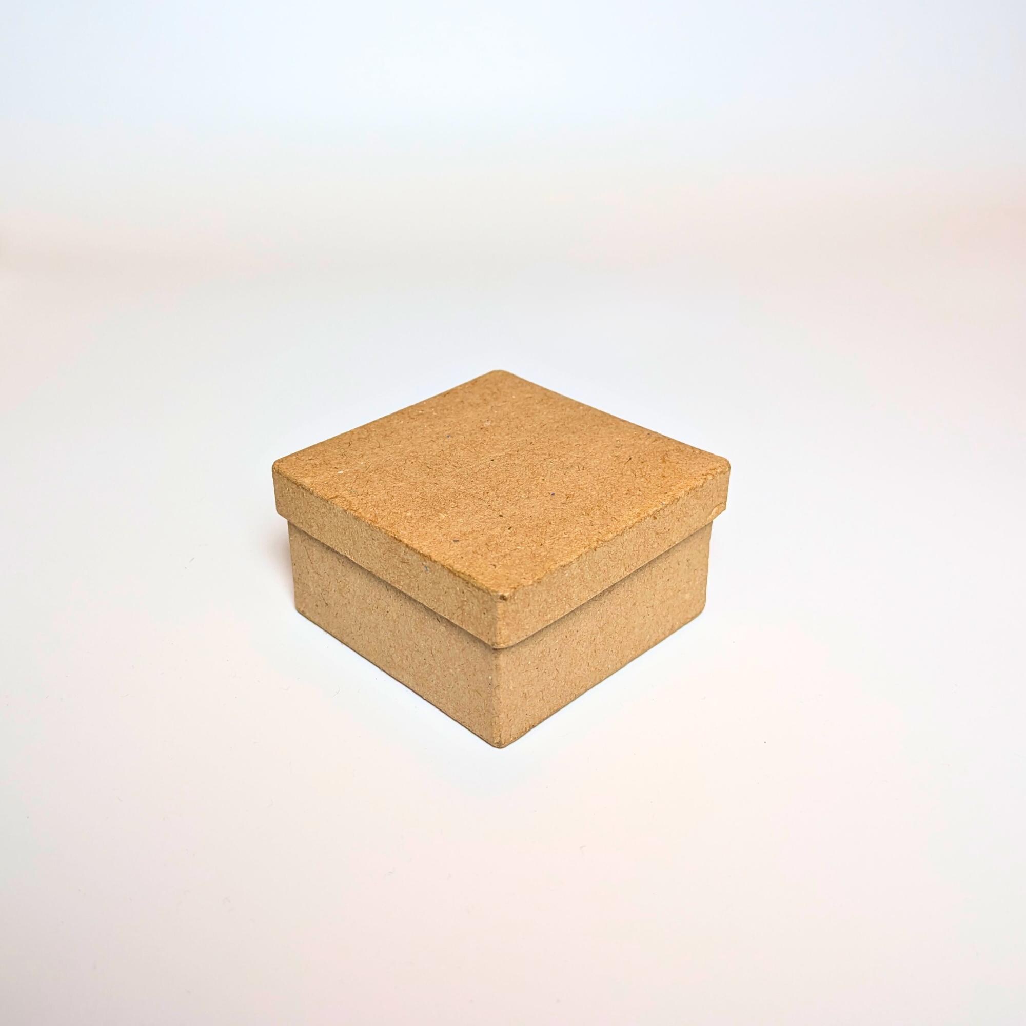 Unfinished Darice Paper Mache Craft Boxes. Set of 3, New Small DIY ...