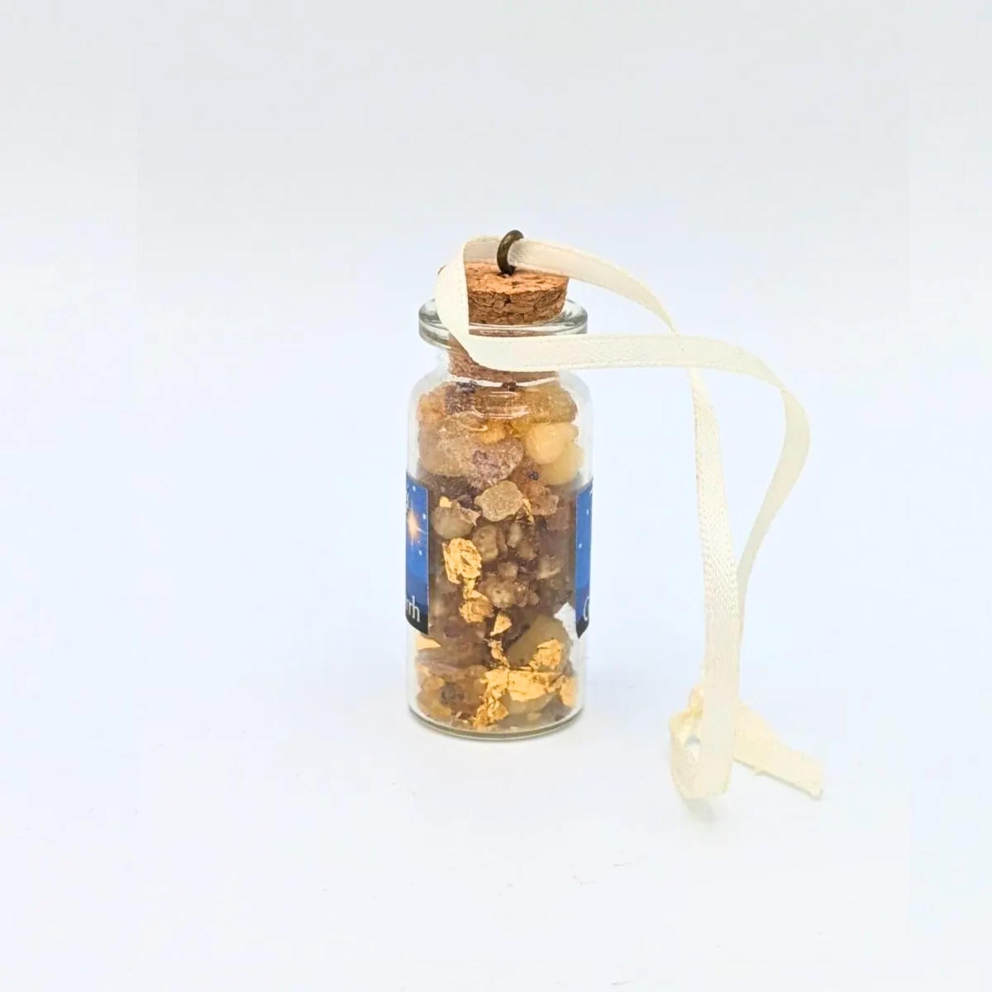 Gold Frankincense and Myrrh Christmas Gift Set Ornament Gifts of the ...