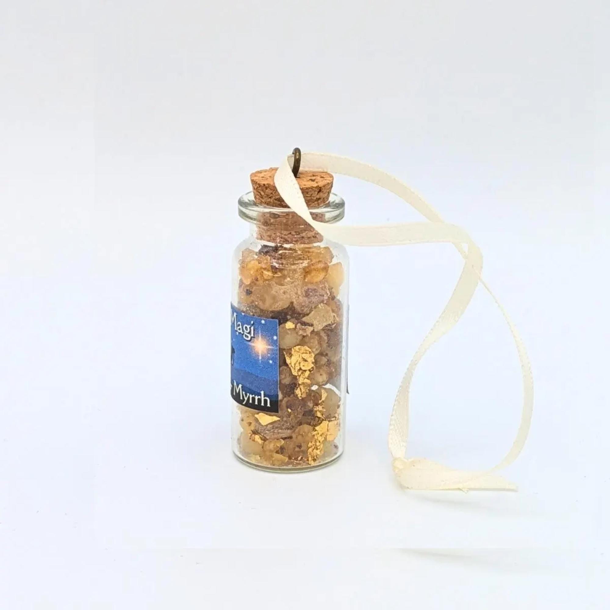 Gold Frankincense and Myrrh Christmas Gift Set Ornament Gifts of the ...