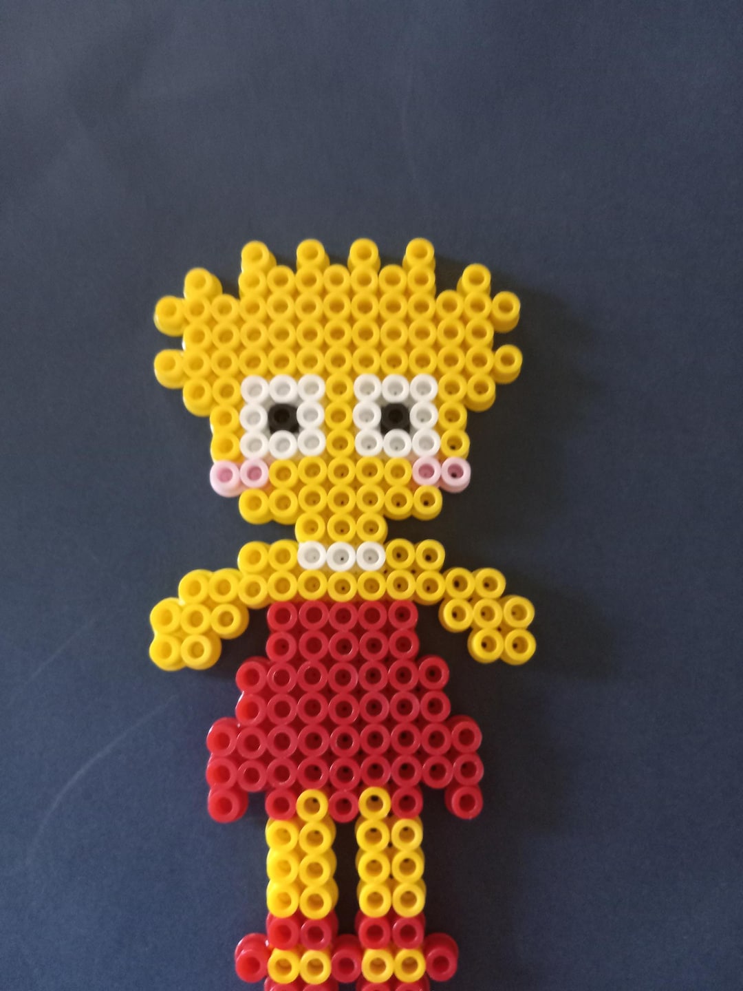 Lisa Simpson Iron Bead Art - Etsy