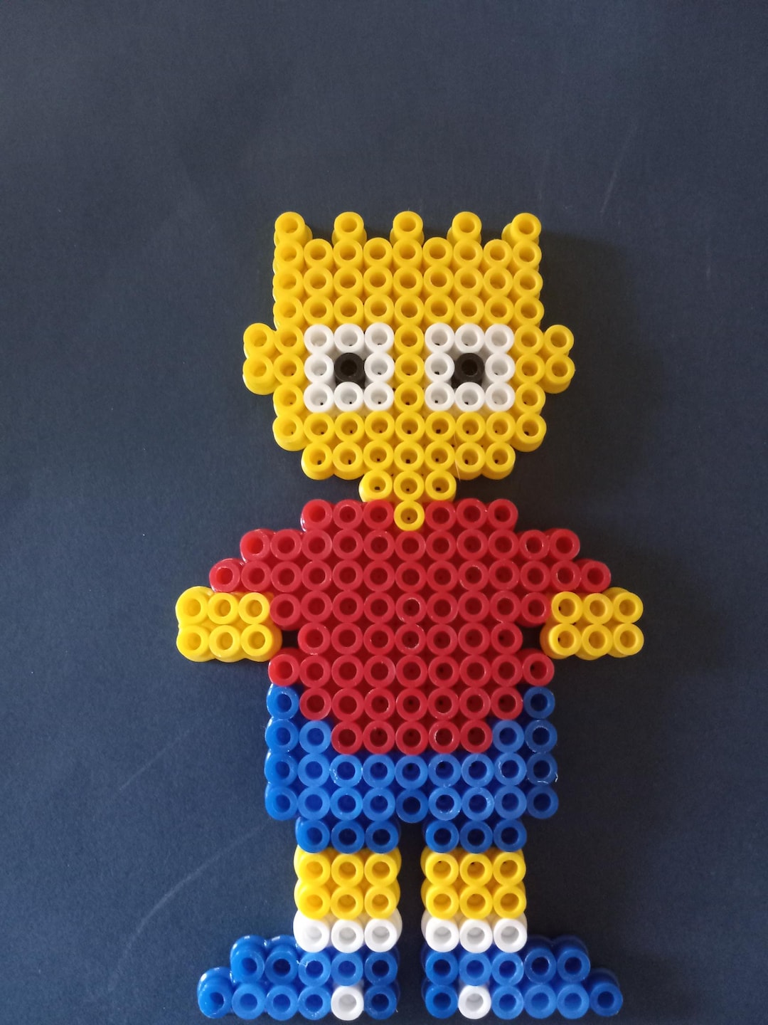 Bart Simpson Iron Bead Art - Etsy
