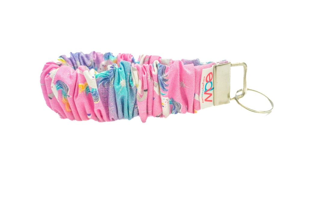 Scrunchies Wristlet Keychain, Scrunchies Key Fob Bracelet, Keychain ...