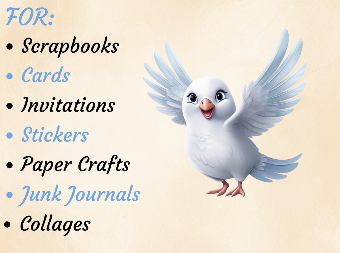 12 PNG Cute Dove Clipart, Cartoon Doves, White Dove PNG, Transparent ...