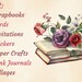 24 PNG Watercolor Floral Books Clipart, Book Bundle Clip Art, Vintage ...