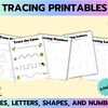 Numbers & Counting Dinosaurs, Busy Book Printable, Homeschool Worksheet ...