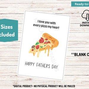 Father's Day Card Funny, Punny Card for Dad, I Love You With Every ...