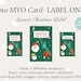Yoto MYO Card Label Printable, Make Your Own Card Yoto Labels, Ready to ...