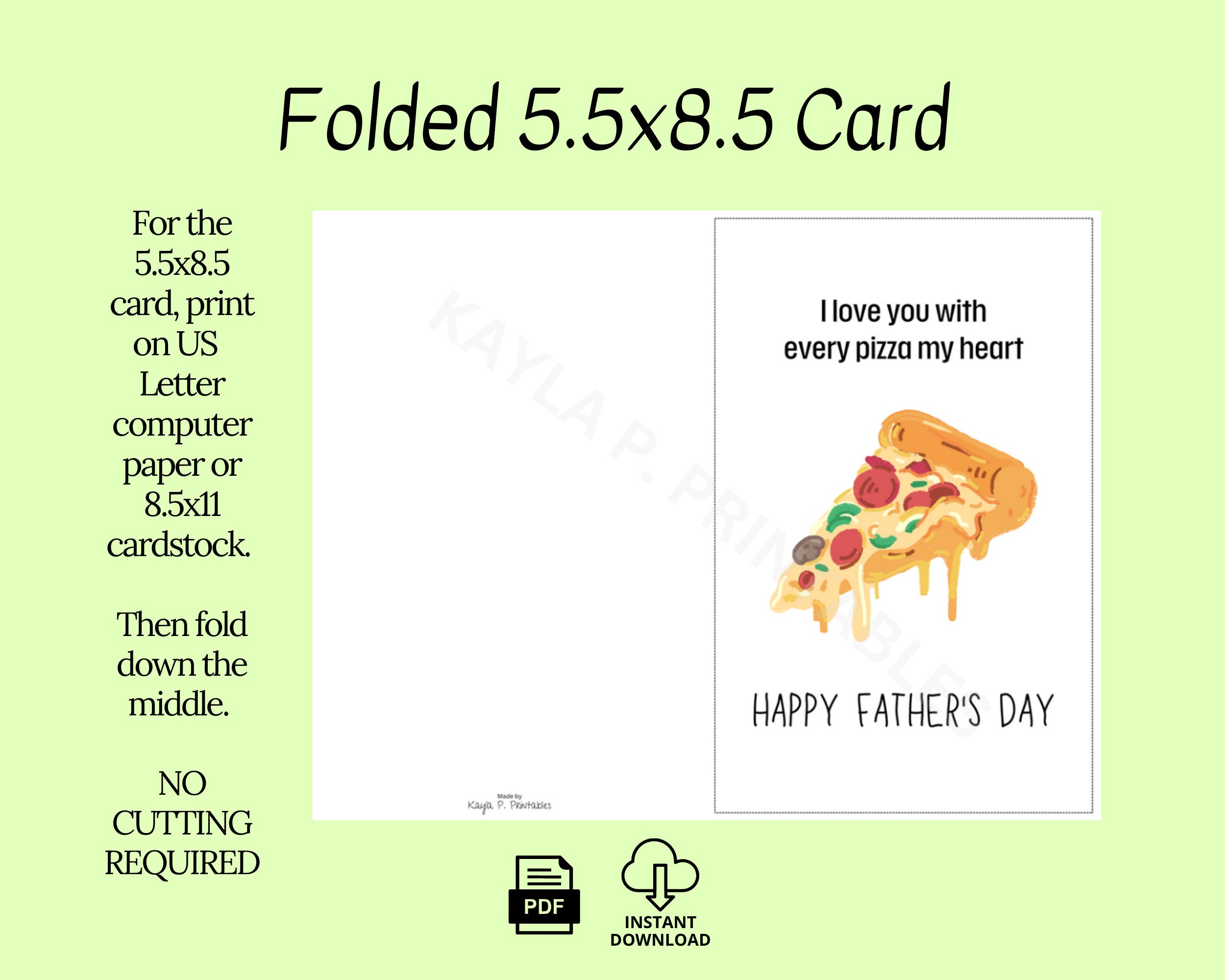 Father's Day Card Funny, Punny Card for Dad, I Love You With Every ...