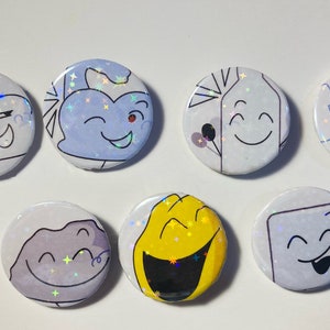 BFDI:TPOT Contestants + Two Pins!! - Etsy Canada
