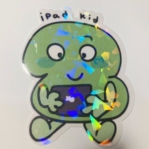 TWO TPOT Bfdi Holographic Sticker - Etsy