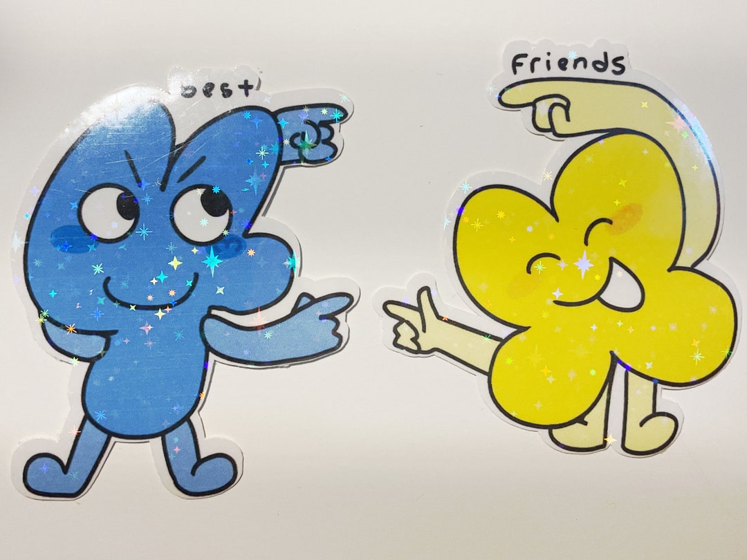 BFB STICKER PACK Four X Holographic Sticker - Etsy