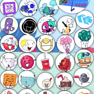 Animatic Battle Holographic Pins (1.25 Inch) - Etsy