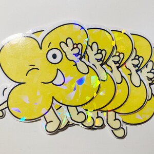 X BFB BFDI HOLOGRAPHIC Sticker - Etsy