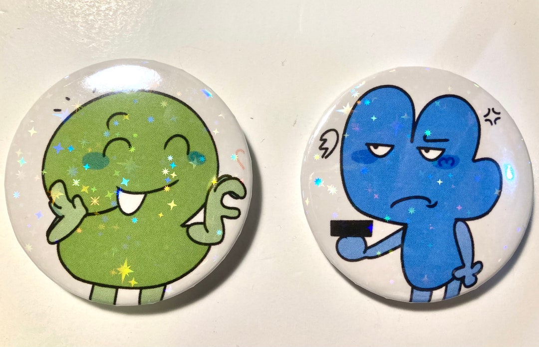 Matching Pins Bfdi Tpot Bfb [MATURE AUDIENCE] Holographic Pins 2.25 Each - Etsy