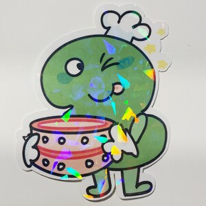 TWO TPOT Cake at Stake Holographic Sticker - Etsy