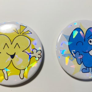 BFB POST-SPLIT Holographic Pins - Etsy
