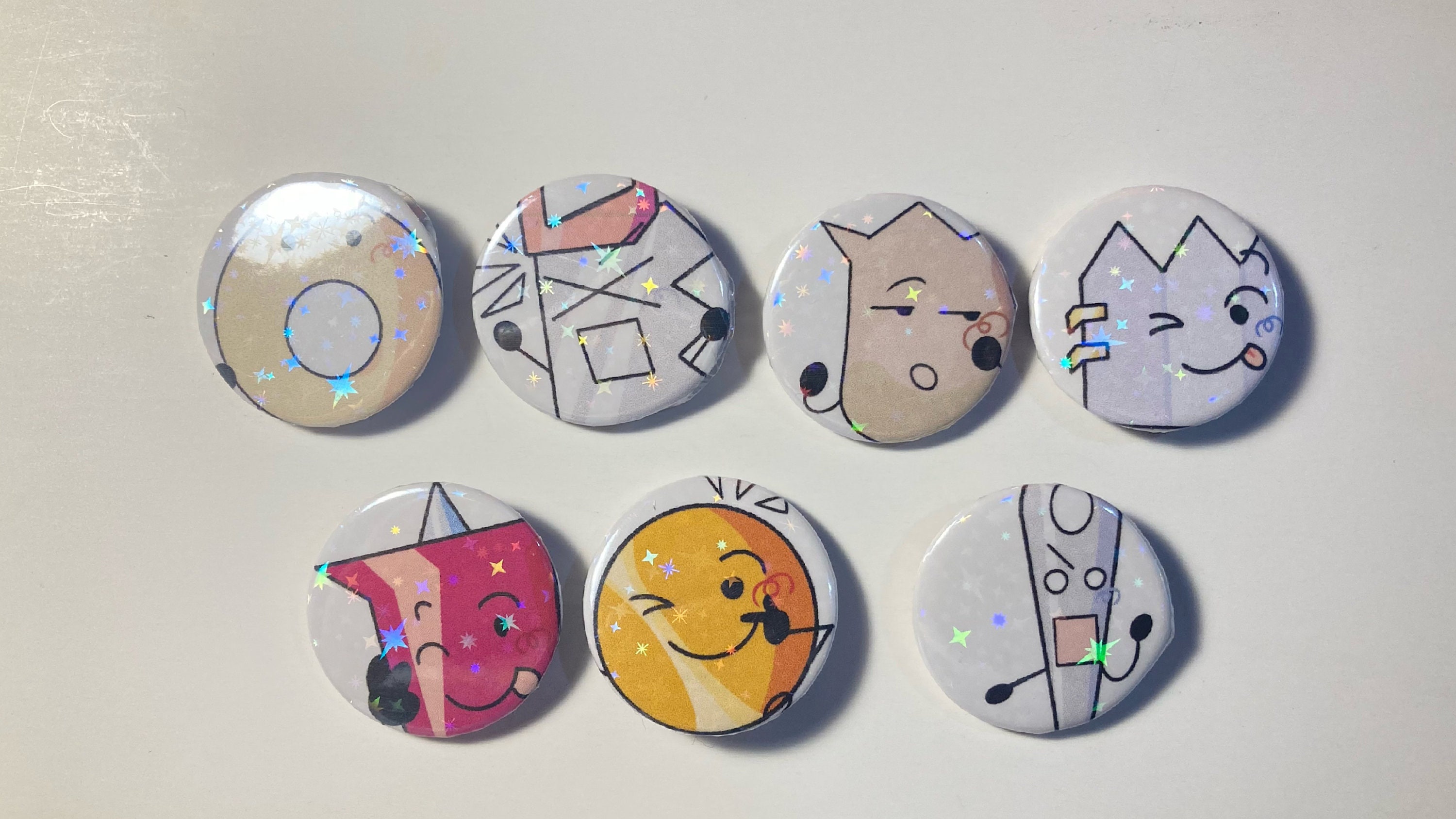 BFDI:TPOT Contestants Two Pins - Etsy Canada