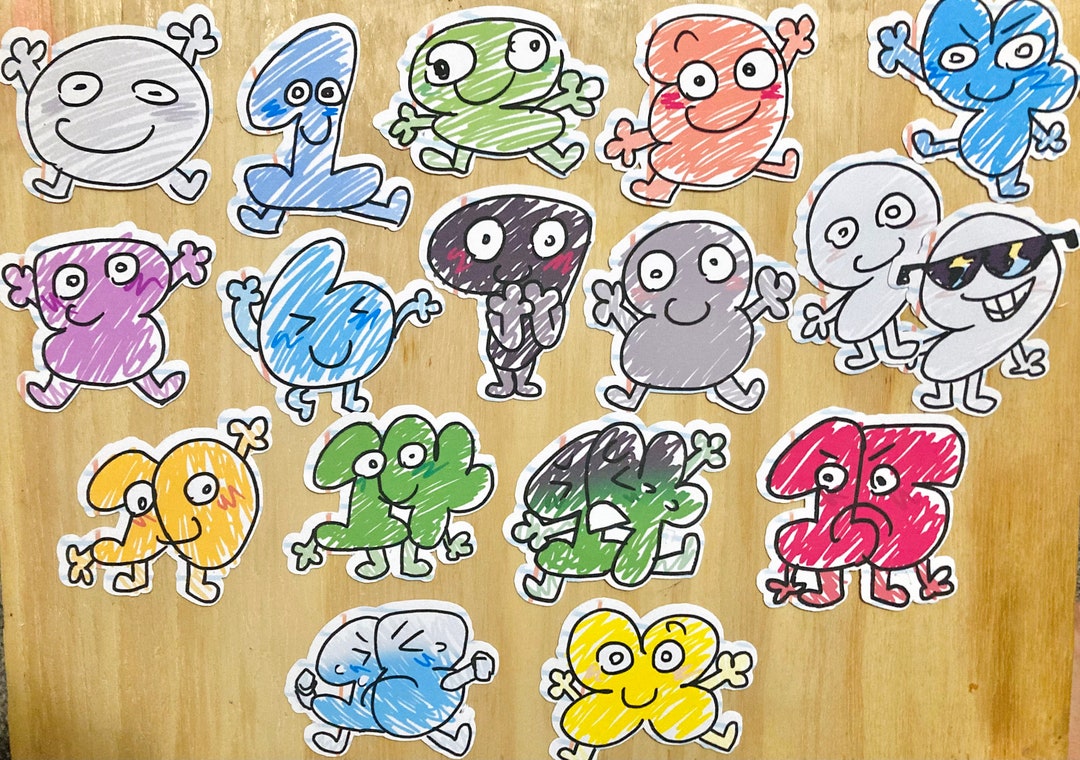 ALGEBRALIEN DOODLE STICKERS - Etsy