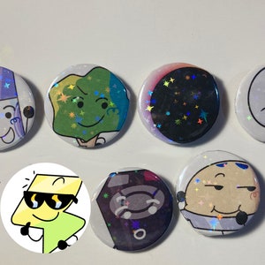 BFDI:TPOT Contestants + Two Pins!! - Etsy Canada