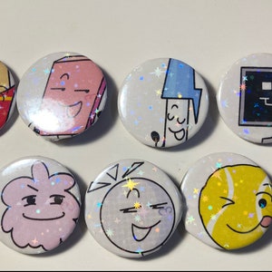BFDI:TPOT Contestants + Two Pins!! - Etsy Canada