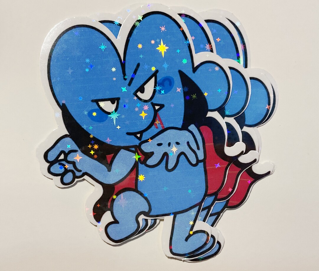 BFB FOUR STICKER Holographic Bfdi - Etsy