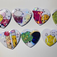 LGBTQ+ Bfdi Face Pins - Etsy Canada