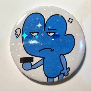 Matching Pins Bfdi Tpot Bfb [MATURE AUDIENCE] Holographic Pins 2.25 ...