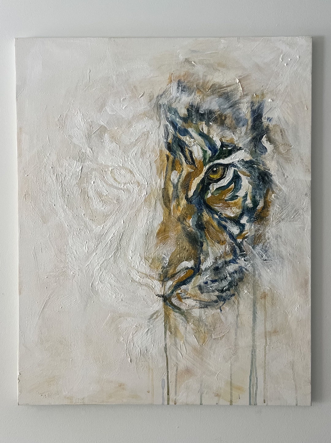 Patient Tiger - Etsy