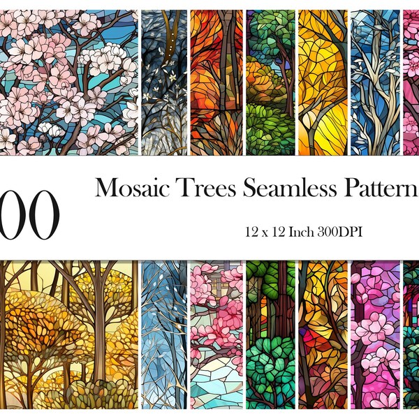 Mosaic Tree - Etsy