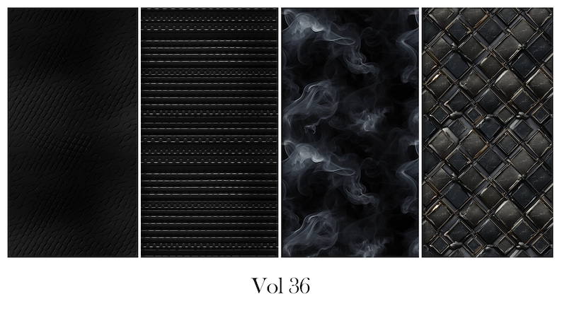 Black Background Seamless Digital Papers Luxury and Stylized Black ...
